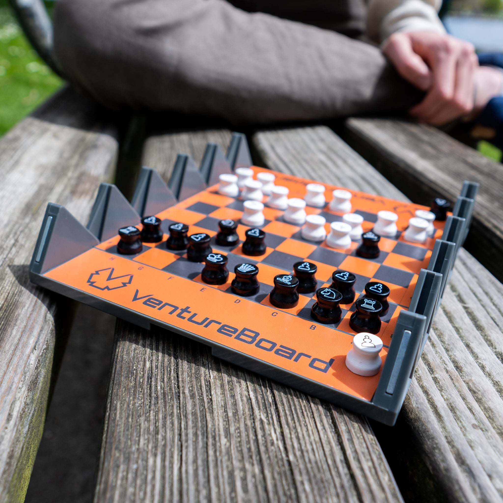 VentureBoard Magnetic Travel Chess Set | Portable Chess Sets
