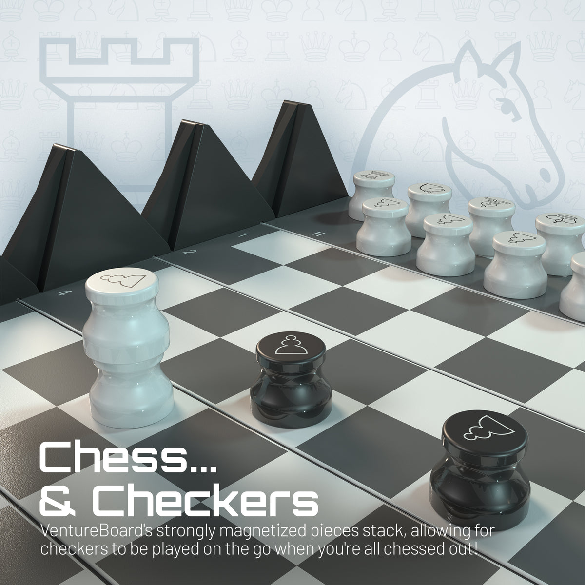 VB mini Chess - Noir - VentureBoard